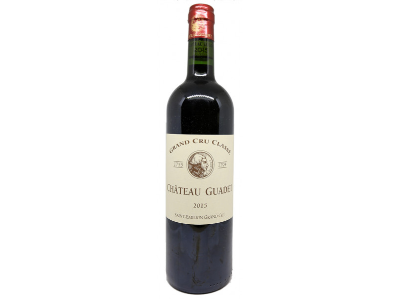 Saint Emilion-Château GUADET 2015 - Clos des Spiritueux - Online sale ...