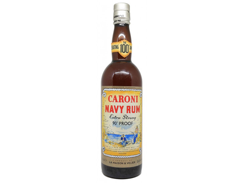 Rhum de Tradition Anglaise (Rum)-CARONI 18 ans - Millésime 2000 ...