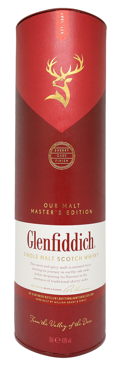 Whisky d'Écosse-GLENFIDDICH - Malt Master's Edition - 43% - Clos des Spiritueux - Vente en ligne ...