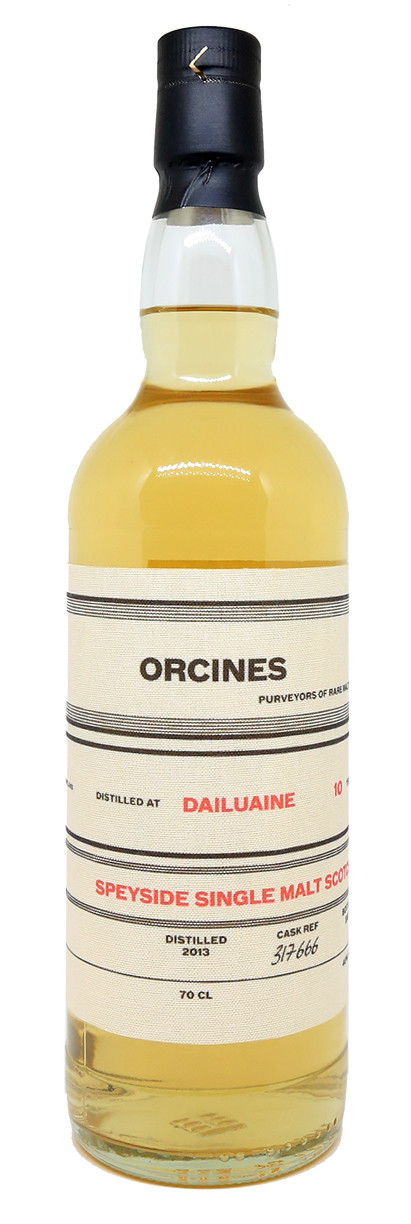 Whisky d'Écosse-Orcines - Dailuaine - 10 ans - Millésime 2013 - Cask n ...