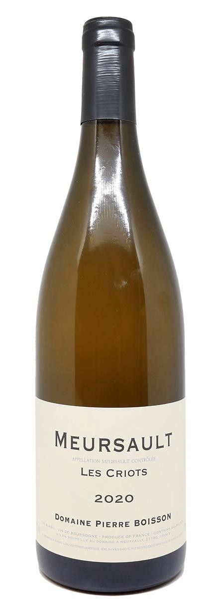 Meursault-Domaine Pierre Boisson - Meursault - Les Criots 2020 - Clos ...