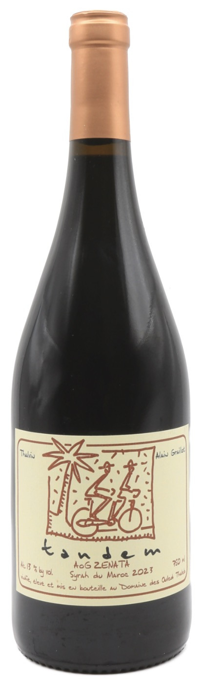 Morocco-Domaine des Ouled Thaleb - Tandem - Rouge 2023 - Clos des ...